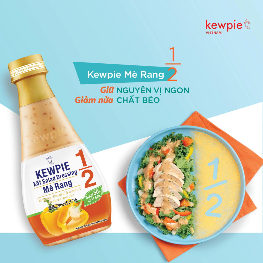 Kewpie đồng hành cùng hành trình ăn ngon, sống khỏe, dáng xinh - Kewpie